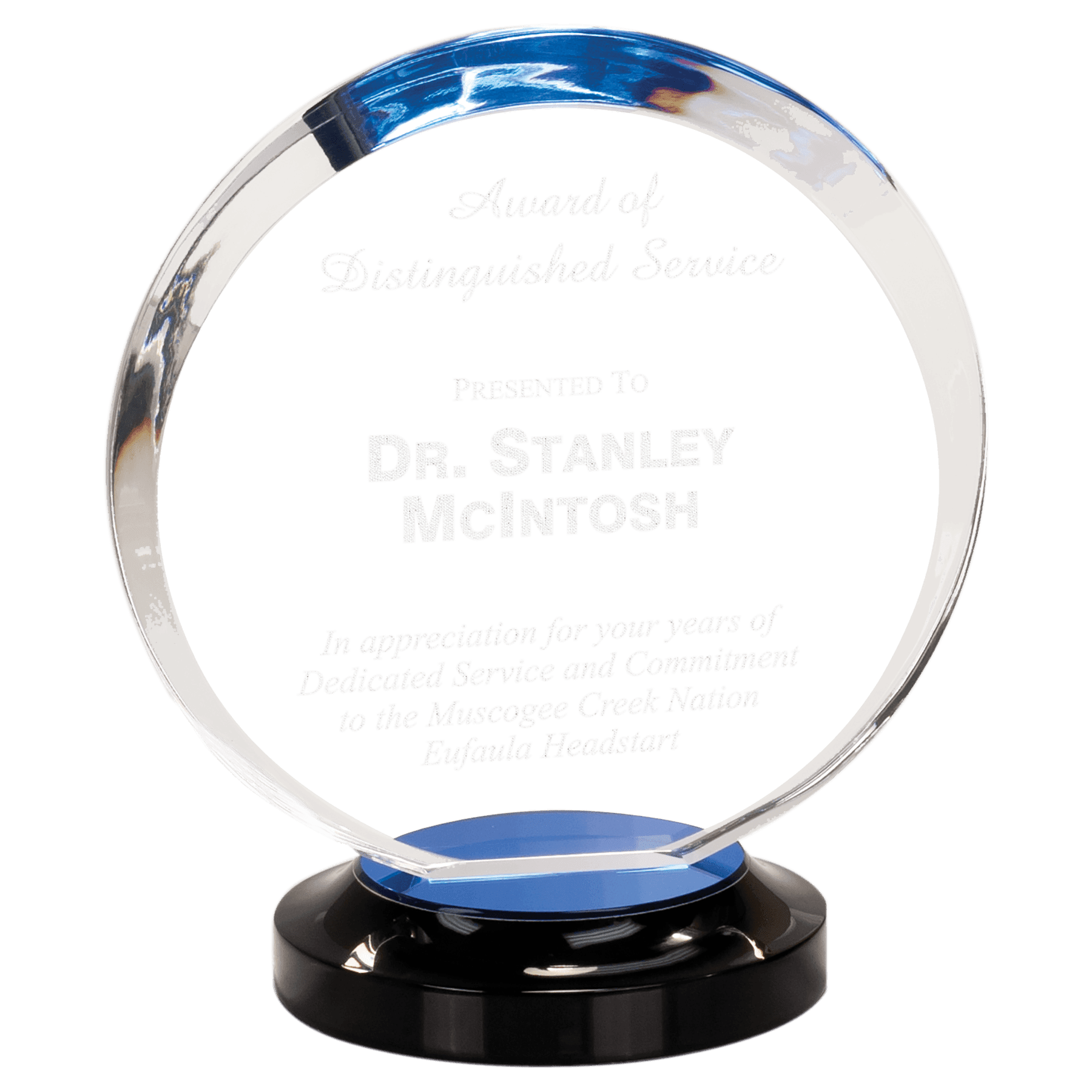 Acrílico Halo De 8" – El Número UNO